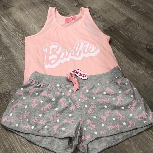 Barbie | Intimates & Sleepwear | Barbie Pajamas Tank And Shorts Set ...